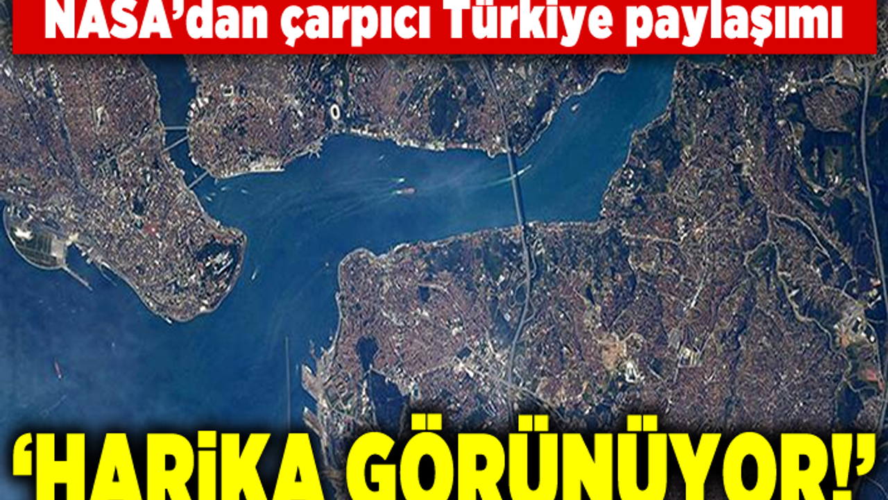 NASA'dan Türkiye paylaşımı! 'Harika görünüyor' - Kanal 46 | Maraş ... NASA'dan Türkiye paylaşımı! 'Harika görünüyor' - Kanal 46 | Maraş ...
