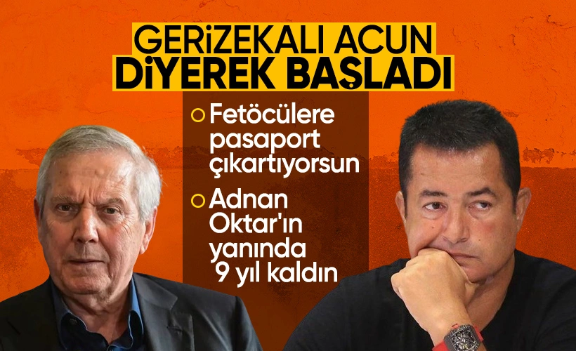 Aziz Yıldırım: Acun kaşınıyor geri zekalı - Kahramanmaraş Haberleri