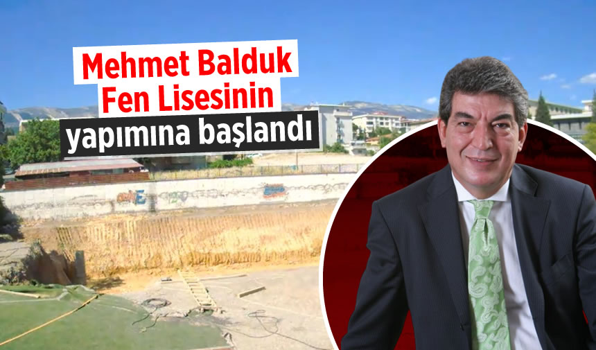 Mehmet Balduk Fen Lisesinin yapımına başlandı - Kahramanmaraş Haberleri