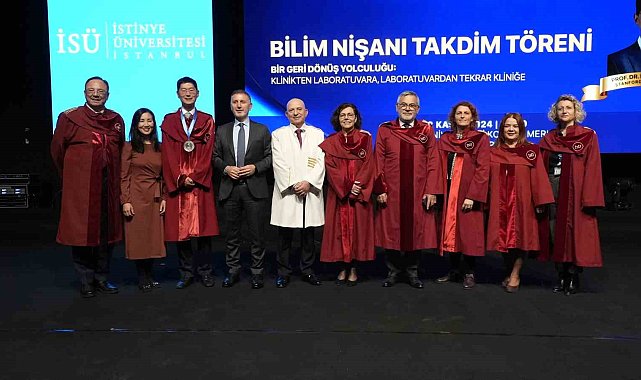 İstinye Üniversitesi, Prof. Dr. Michael Lim’e Bilim Nişanı Verdi ...